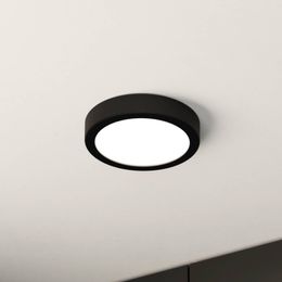 Eglo LED-Deckenlampe Fueva 5 IP44 3000K schwarz &Oslash;16cm
