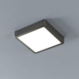 Eglo connect Fueva-Z Deckenlampe 21x21cm nickel