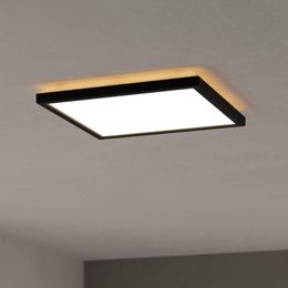 Eglo connect LED-Deckenlampe Rovito-Z, schwarz, 29 x 29 cm