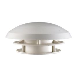 Knorz Dachl&uuml;fter 110 mit Schlauchanschluss 60 mm - wei&szlig;