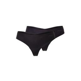 Sloggi Thong 'ZERO Microfibre 2.0 H' female Black size S