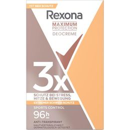 Rexona Antitranspirant Deocreme Maximum Protection Sports Control