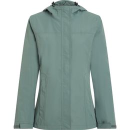 McKINLEY Carlide Regenjacke Damen - Gr&ouml;&szlig;e 40 - gr&uuml;n