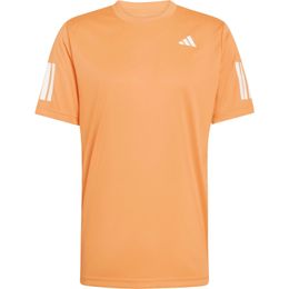 Adidas CLUB 3STR Tennisshirt Herren - Gr&ouml;&szlig;e L - orange
