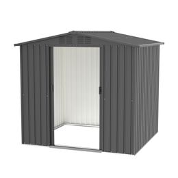 Tepro Metallger&auml;tehaus 'Flex Shed L' anthrazit 202 x 182 x 183 cm