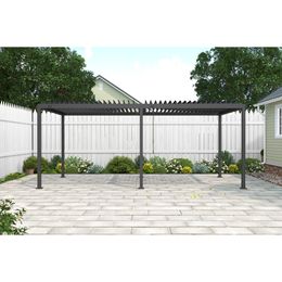 Pergola 'Origin 88' anthrazit 3 x 6 m