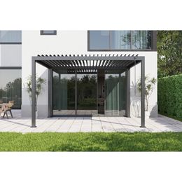 Pergola 'Core 110' anthrazit 3 x 4 m