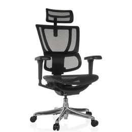 hjh OFFICE Luxus Chefsessel ERGOHUMAN SLIM ULTRA GEN2 Netzstoff mit Armlehnen (h&ouml;henverstellbar)