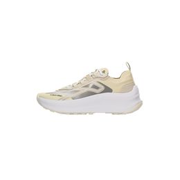 Calvin Klein Sneaker 'CHUNKY RUN CKSTRIPE LUP TRAN RIP' Damen Gr&ouml;&szlig;e 37 hellgelb / silber / wei&szlig;