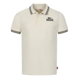 Lonsdale Poloshirt 'Rhodes' Herren Gr&ouml;&szlig;e M hellbeige / schwarz