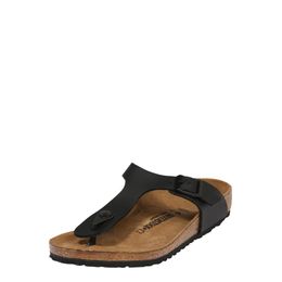 Birkenstock Zehentrenner 'Gizeh' Jungen Gr&ouml;&szlig;e 34 schwarz