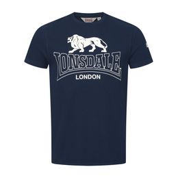 Lonsdale T-Shirt 'HAZELHURST' Herren Gr&ouml;&szlig;e L navy / rot / wei&szlig;