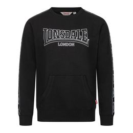 Lonsdale Sweatshirt 'Kirklinton' Herren Gr&ouml;&szlig;e XXXL hellblau / schwarz / wei&szlig;
