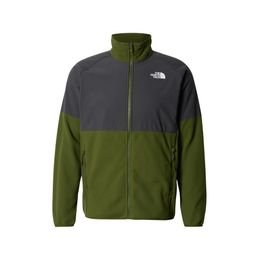 The North Face Funktionsfleecejacke 'GLACIER' Herren Gr&ouml;&szlig;e XXL graphit / oliv