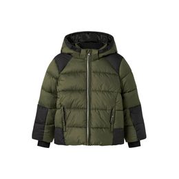 name it Jacke 'NKMMotion05' Jungen Gr&ouml;&szlig;e 152 dunkelgr&uuml;n / schwarz
