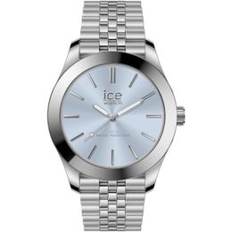 Ice Watch Quarzuhr ICE-WATCH "ICE steel - Small - 3H", silber (silberfarben), Armbanduhren, Damen, Quarzuhr, Armbanduhr, Damenuhr, Edelstahlarmband, Wasserdicht bis 10 bar, analog