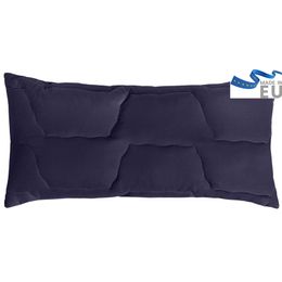 Microfaserkissen OTTO HOME "Microlux Kopfkissen 40x80 cm, 80x80 cm", blau, B:40cm L:80cm, Bezug: 100% Polyester. F&uuml;llung: 100% Polyester, Kopfkissen, Kissen, in den Farben: wei&szlig;, blau, rosa & gr&uuml;n