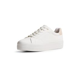 Bershka Sneaker Damen Gr&ouml;&szlig;e 39 ecru / wei&szlig;