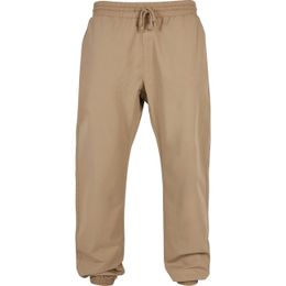 Jogginghose Urban Classics "Urban Classics Herren Basic Jogg Pants", Herren, Gr. S, US-Gr&ouml;&szlig;en, unionbeige, 100% Baumwolle, unifarben, normal, Hosen Jogginghose