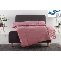 Microfaserbettdecke OTTO HOME "Microlux, Bettdecke 135x200 cm, und &Uuml;bergr&ouml;&szlig;en bis 240x220cm", rosa, B:135cm L:200cm, Bezug: 100% Polyester. Obermaterial: 100% Polyester. F&uuml;llung: 100% Polyester, Bettdecken, Microfaserbettdecke, Bettdecken in 4 Farben, Sommer, Winter, 4 Jahreszeiten, Decke