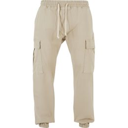 Cargohose 2Y Premium "2Y Premium Herren 2Y Basic Cargo Denim", Damen, Gr. 30, Normalgr&ouml;&szlig;en, beige, 97% Baumwolle, 3% Elasthan, unifarben, normal, Hosen Cargohose