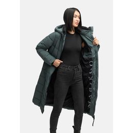 Winterjacke Marikoo "Lanitaa", Damen, Gr. XS, stonegr&uuml;n, Obermaterial: 100% Polyester; Futter: 100% Polyester; Wattierung: 100% Polyester; &Auml;rmelfutter: 100% Polyester, Jacken Winterjacke, Steppmantel mit abnehmbarer Kapuze