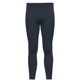 Lange Unterhose Ammann "Unterhose lang ohne Eingriff Function / Dunova", Herren, Gr. L, blau (dunkelblau), Obermaterial: 70% Polyester PES. 30% Baumwolle CO., Unterhosen Lange Unterhose