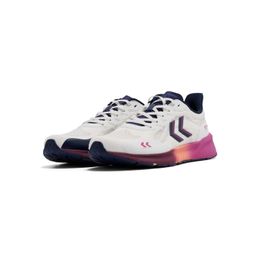 Fitnessschuh Hummel "REACH TR HIIT 3.0", Damen, Gr. 39, wei&szlig;, pink, Textil, Schuhe Fitnessschuh, mit langlebiger Gummilaufsohle, mit Stabilit&auml;tsfl&uuml;geln