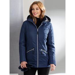 WITT Damen Steppjacke mit Wattierung, w&auml;rmend, marine, Gr&ouml;&szlig;e 42