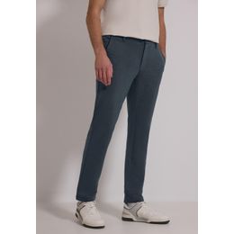 Stoffhose Street One MEN, Herren, Gr. 34, L&auml;nge 30, schwarz ink blau, Stoff, 74% Polyester, 21% Viskose, 5% Elasthan, unifarben, regular fit lang, Hosen Stoffhose, Middle Waist