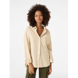 Bershka Bluse Damen Gr&ouml;&szlig;e XS beige