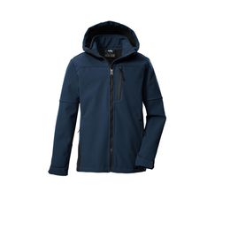 Softshelljacke Killtec "KOS 369 MN SFTSHLL JCKT", Herren, Gr. S, nachtblau, Obermaterial: 90% Polyester, 10% Elasthan. Futter: 100% Polyester, Jacken Softshelljacke