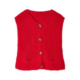 Trendyol Strickweste Damen Gr&ouml;&szlig;e S rot
