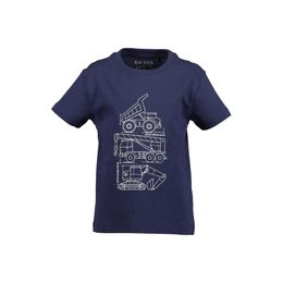 Blue Seven T-Shirt Jungen Gr&ouml;&szlig;e 122 navy / wei&szlig;
