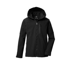 Softshelljacke Killtec "KOS 369 MN SFTSHLL JCKT", Herren, Gr. L, schwarz, Obermaterial: 90% Polyester, 10% Elasthan. Futter: 100% Polyester, Jacken Softshelljacke