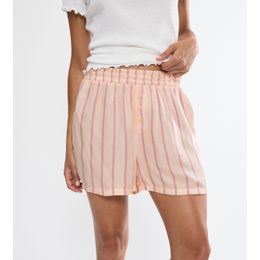 Pyjamashorts Triumph "Mix & Match Shorts Viscose", Damen, Gr. 42, N-Gr, pink, light combination, Web, Obermaterial: 100% Viskose, bequem kurz, Hosen, atmungsaktiv und leicht