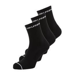 Girlfriend Collective Socken Damen Gr&ouml;&szlig;e 36/41 schwarz / wei&szlig;