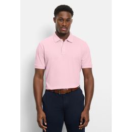 Poloshirt OLYMP "OLYMP Casual Wirk", Herren, Gr. 3XL, rot (ros&eacute;), 100% Baumwolle, Shirts
