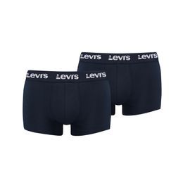 Levi's Trunk LEVI'S "LEVIS MEN REPEAT LOGO TRUNK", Herren, Gr. L, navy, Obermaterial: 95% Baumwolle, 5% Elasthan, Unterhosen