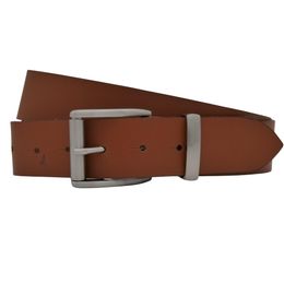 Lederg&uuml;rtel AnnaMatoni "AnnaMatoni Herren Lederg&uuml;rtel Zeitloses Design G&uuml;rtel 4cm breit", Herren, Gr. TW110 - 125cm Gesamtl&auml;nge, cognac 640, 100% Leder, G&uuml;rtel Lederg&uuml;rtel