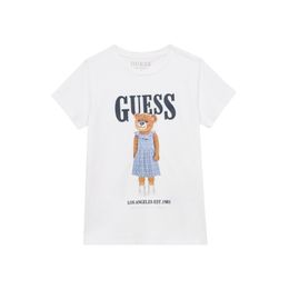 Guess T-Shirt M&auml;dchen Gr&ouml;&szlig;e 128 navy / hellblau / pueblo / wei&szlig;