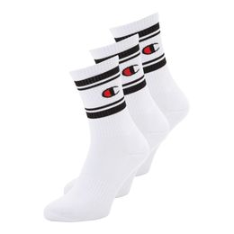 Champion Authentic Athletic Apparel Socken Herren Gr&ouml;&szlig;e 39/42 rot / schwarz / wei&szlig;