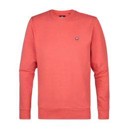 PETROL INDUSTRIES Sweatshirt Herren Gr&ouml;&szlig;e M hellrot