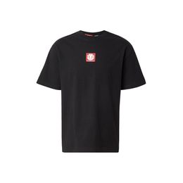 Element T-Shirt Herren Gr&ouml;&szlig;e XL hellrot / schwarz / wei&szlig;