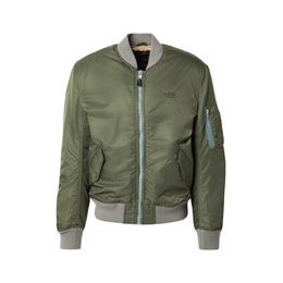 Schott NYC Jacke 'MACAMPSRS' Herren Gr&ouml;&szlig;e XL oliv / pastellgr&uuml;n