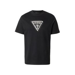 Guess T-Shirt Herren Gr&ouml;&szlig;e L hellbeige / schwarz / wei&szlig;
