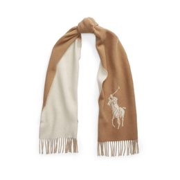 Polo Ralph Lauren Schal Damen Gr&ouml;&szlig;e One Size creme / camel