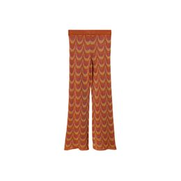Mango Hose 'Hawai' Damen Gr&ouml;&szlig;e 42 gelb / orange