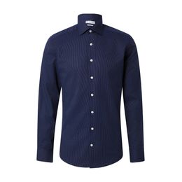 Bruun & Stengade Bruun & Stengade Hemd 'Hansen' Herren Gr&ouml;&szlig;e M navy / wei&szlig;