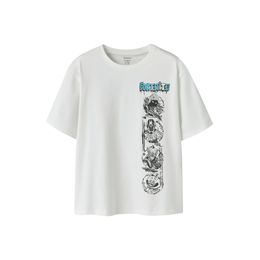 name it T-Shirt 'NKMMod Fortnite' Jungen Gr&ouml;&szlig;e 158/164 blau / schwarz / wei&szlig;
